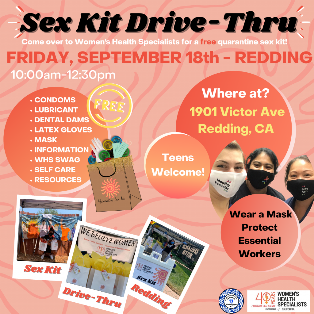 Whs Sex Kit Drive Thru Is Back Womens Health Specialists Womens