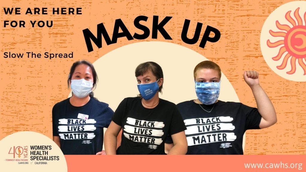 Mask Up Zoom Backgrounds - Womens Health Specialists - Womens Health ...